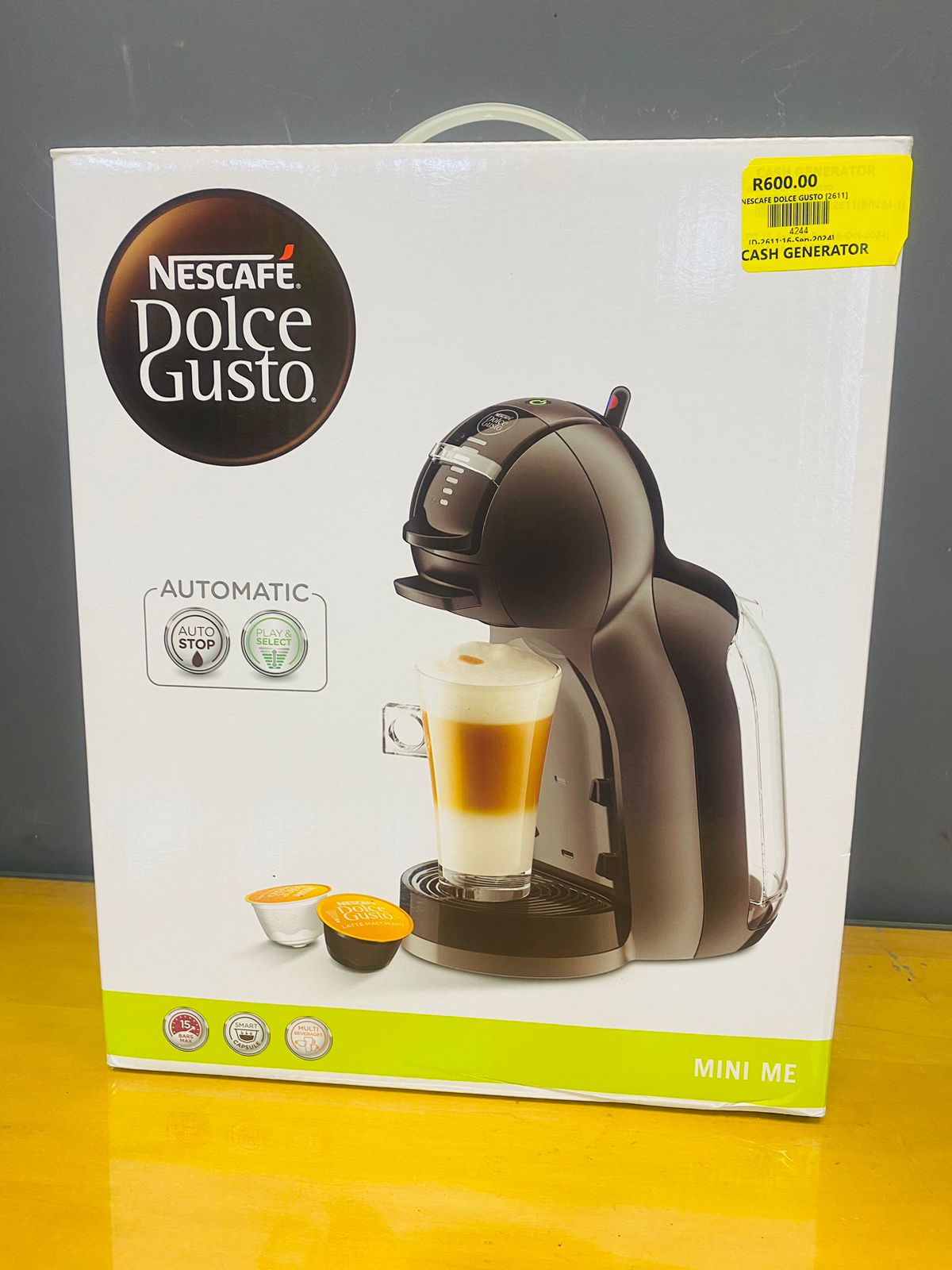 COFFEE MACHINE NESCAFE DOLCE GUSTO – CASH GENERATOR